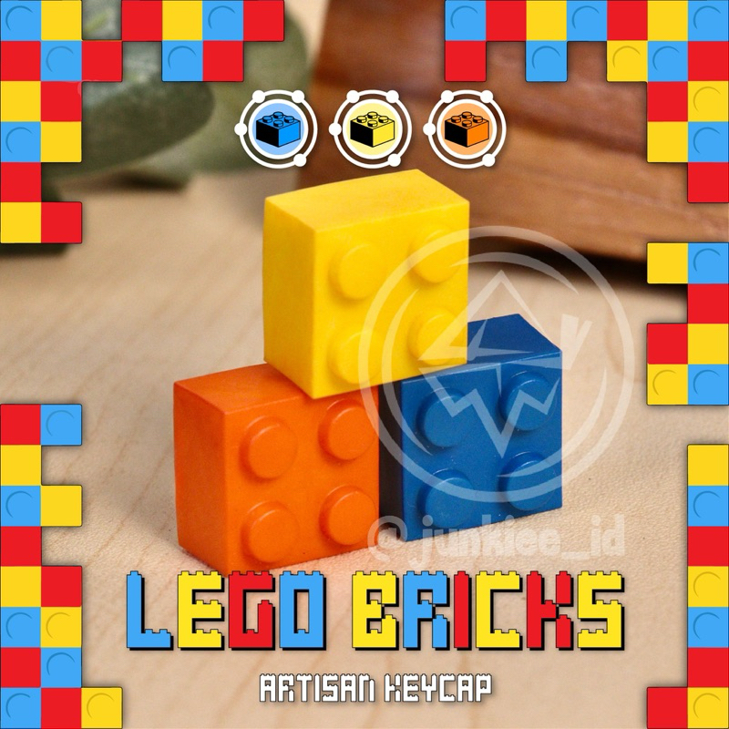 Lego bricks artisan keycaps block kids puzzle keycaps for mechanical ...