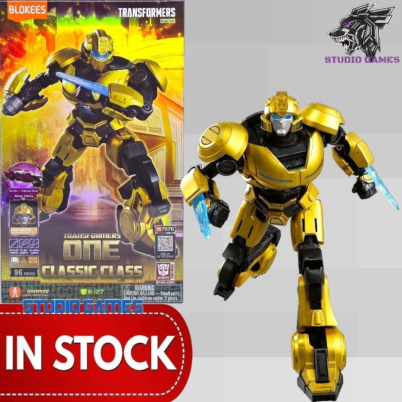 BLOKEES 71176 Transformers ONE B-127 BumbleBee Classic Class Model Kit ...