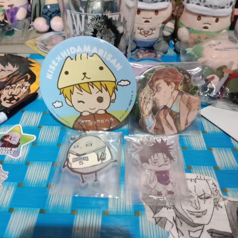 Jujutsu kaisen official merch, Kuroko no Basketball official merch ...