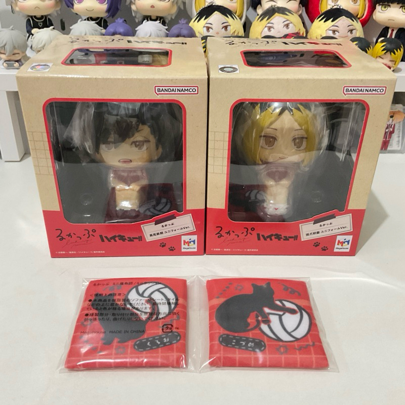 (ori) rukappu / look up figure with bonus cushion - haikyuu kozume ...