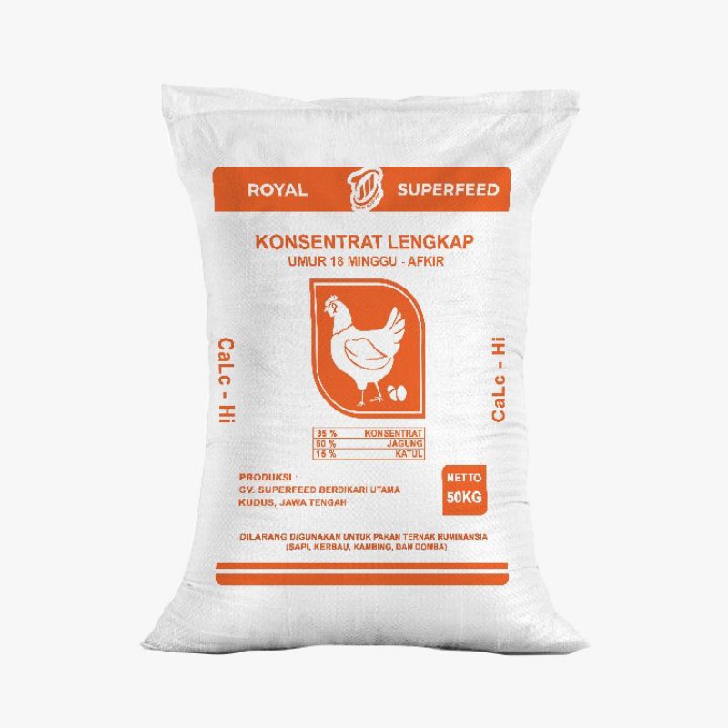 Omega 50 kg Royal Superfeed Laying Chicken Concentrate | Shopee Malaysia