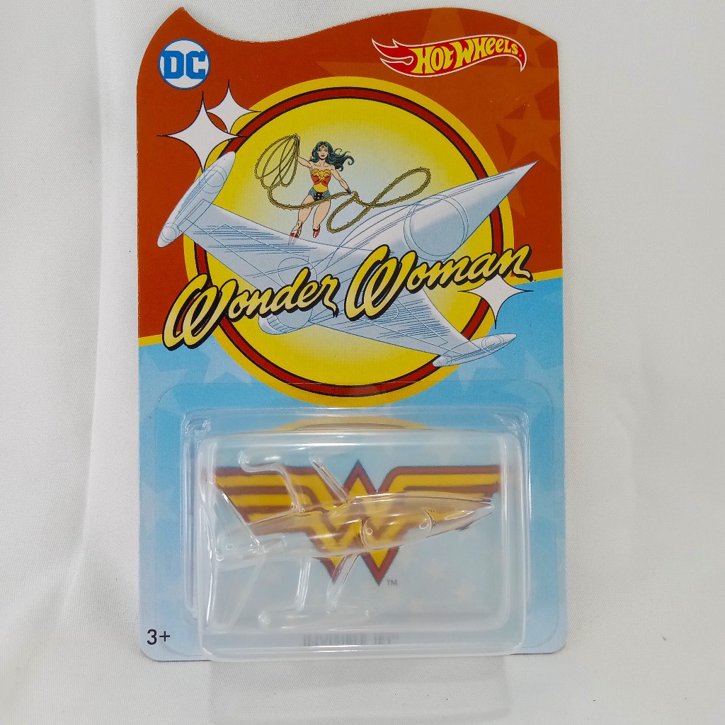 Hot Wheels Wonder Woman Invisible Jet – 2017 DC Comics Collector ...
