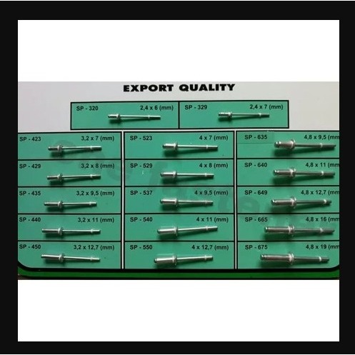 RIVET NAILS 640 PER 10 pcs | Shopee Malaysia