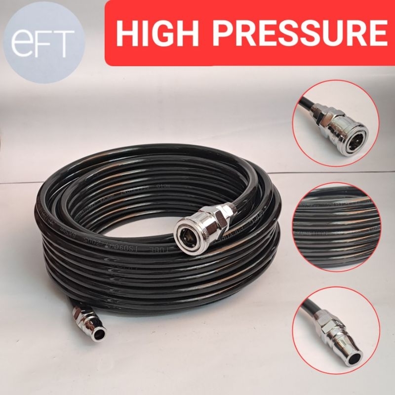 Wind COMPRESSOR HOSE 5-10-15-20 METERS WITH QUICK COUPLER | Shopee Malaysia