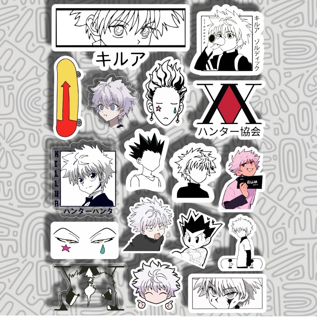 HunterXHunter Killua Sticker || Gon killua anime sticker | Shopee Malaysia