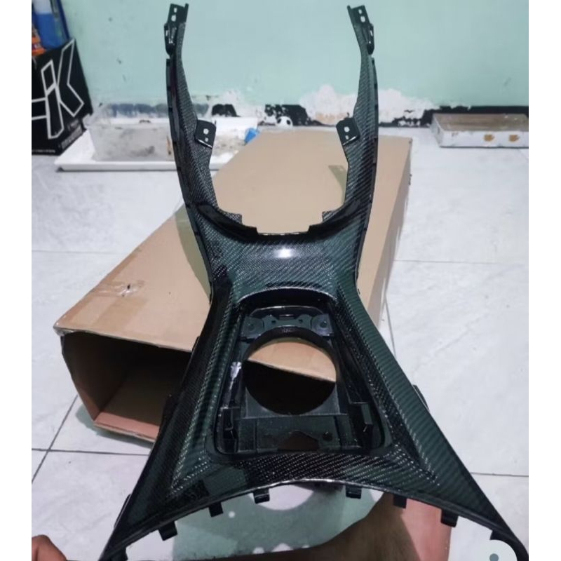 Center DEK TANK CONNECTION DEK ALL NEW AEROX CARBON KEVLAR | Shopee ...