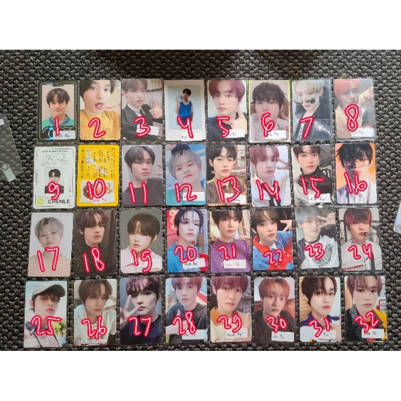 Photocard chenle nct dream istj dreamescape luckydraw bfe limited sg doll uc golden age id ...