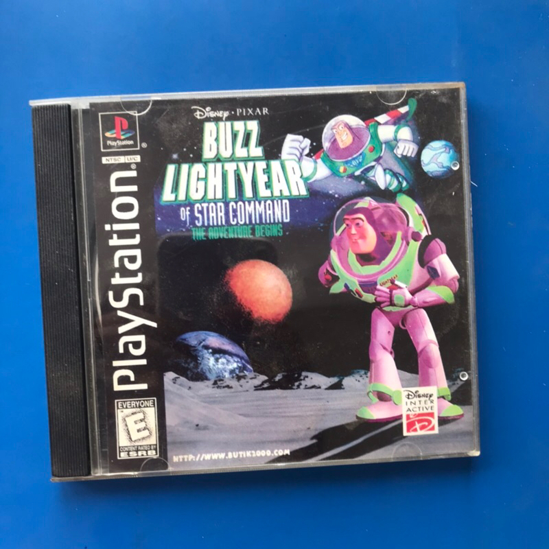 Buzz Lightyear Of Star Command PS1 cassette copy cd game ps 1 one ...
