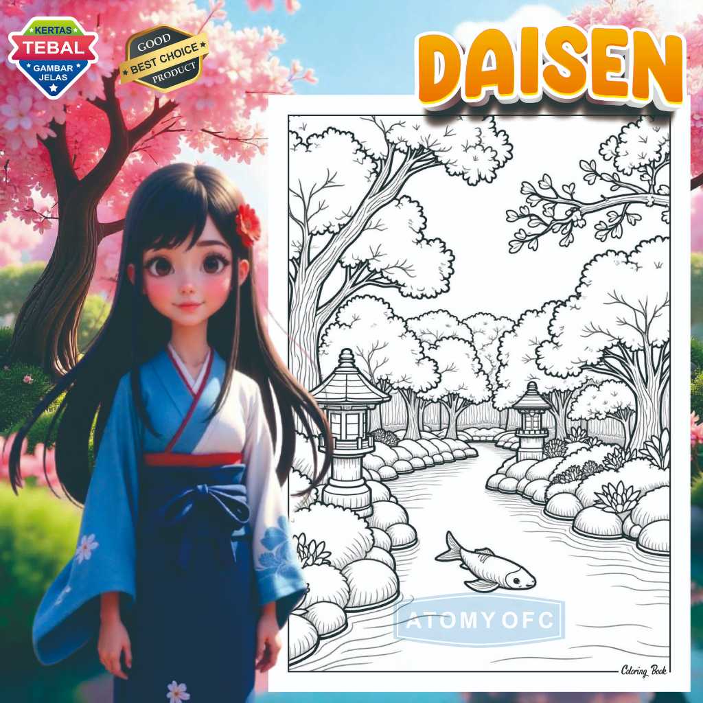 COLORING PAPER / COLORING / DRAWING PAPER / DAISEN / COLORING PAPER FOR ...