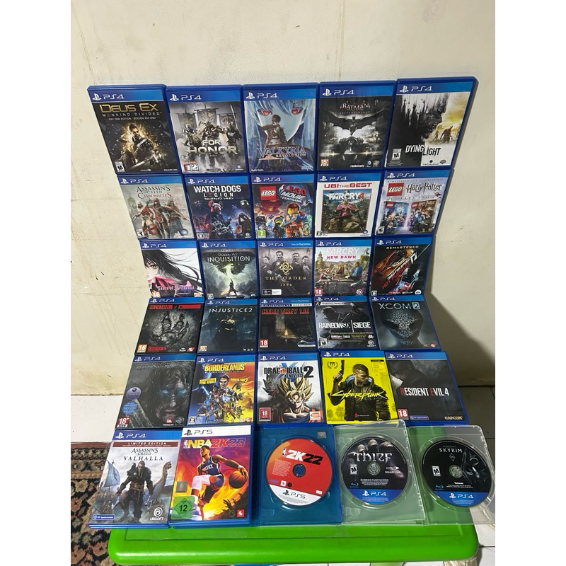 BD ORIGINAL SECOND PS4 PS5 GAME CASSETTE | Shopee Malaysia