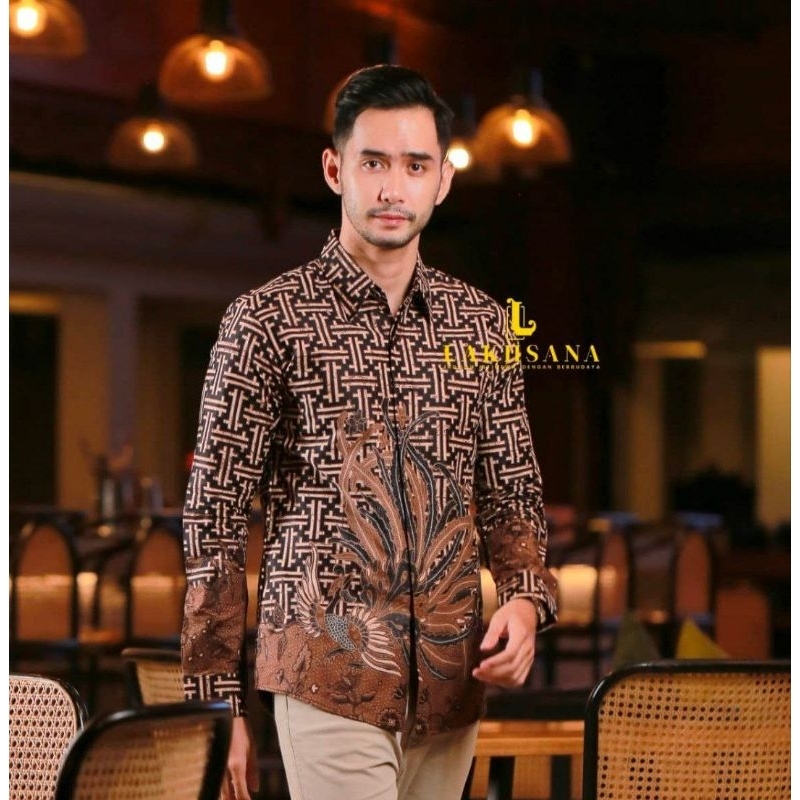 KEMEJA MEN'S BATIK SHIRT LONG SLEEVES Size M L XL XXL MEN'S BATIK ...