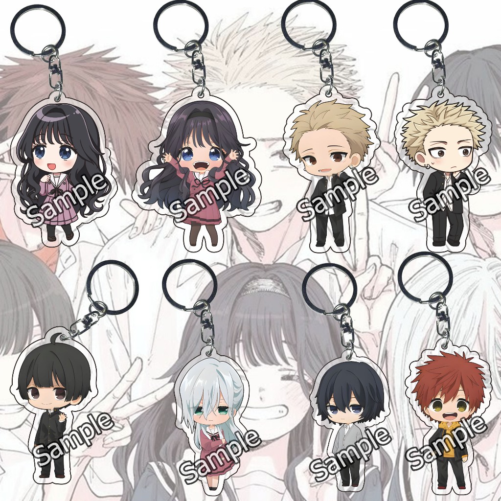 GANTUNGAN Kaoru Hana wa Rin to Pocket Anime Keychain - Keychain - Key ...