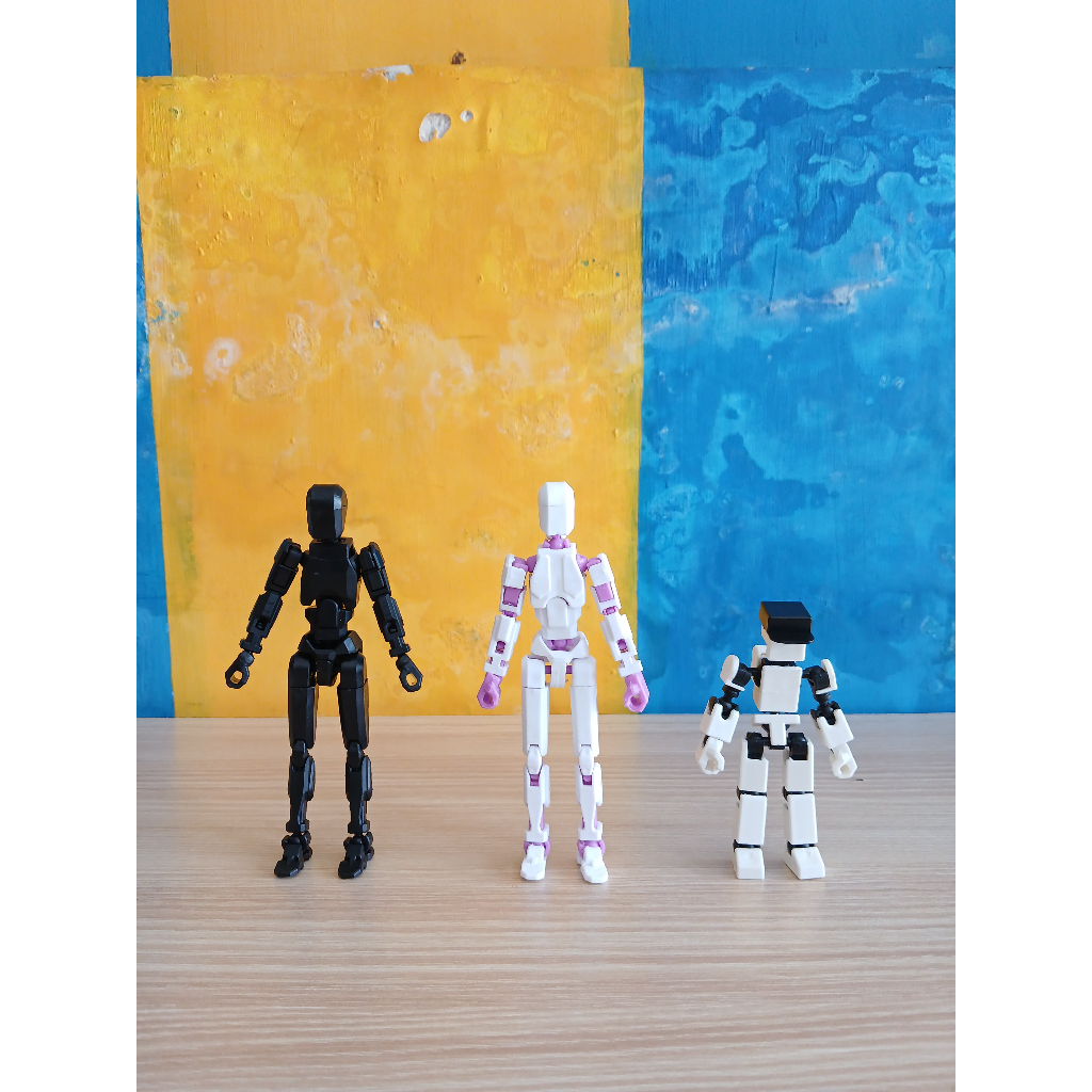 Dummy Action Figure Toy 13 Shifts Multi Joint Movable Shapes 3D Printed ...