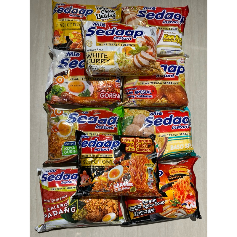 SEDAAP NOODLES All Variant | Shopee Malaysia