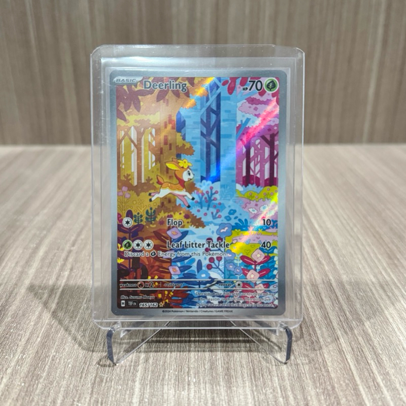 Pokemon tcg - deerling 165/162 temporal forces english version (np ...