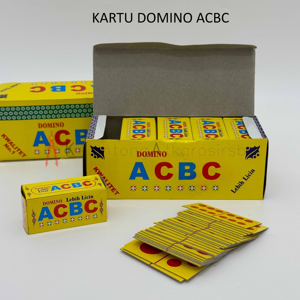 Domino ACBC Cards (10pcs) | Shopee Malaysia