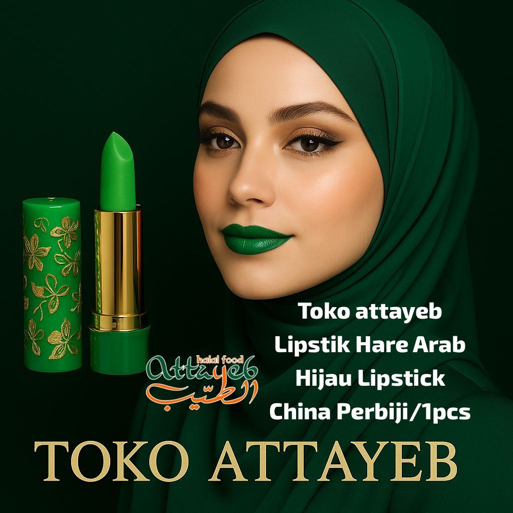HIJAU Green Arabic Hare Lipstick Lipstick Per Seed/1pcs | Shopee Malaysia
