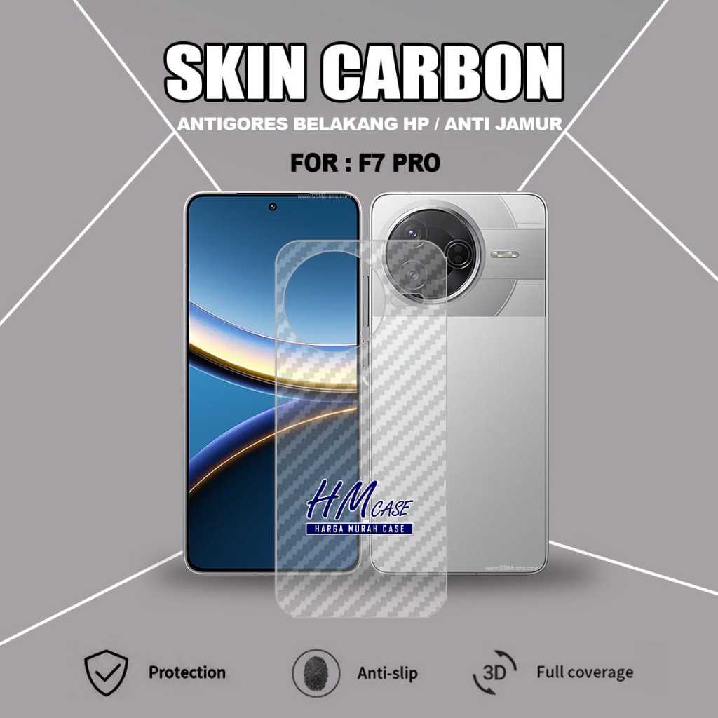 Poco F7 Poco F7 Pro Poco F7 Ultra Poco M6 Pro 4g Skin Carbon 3D Anti ...