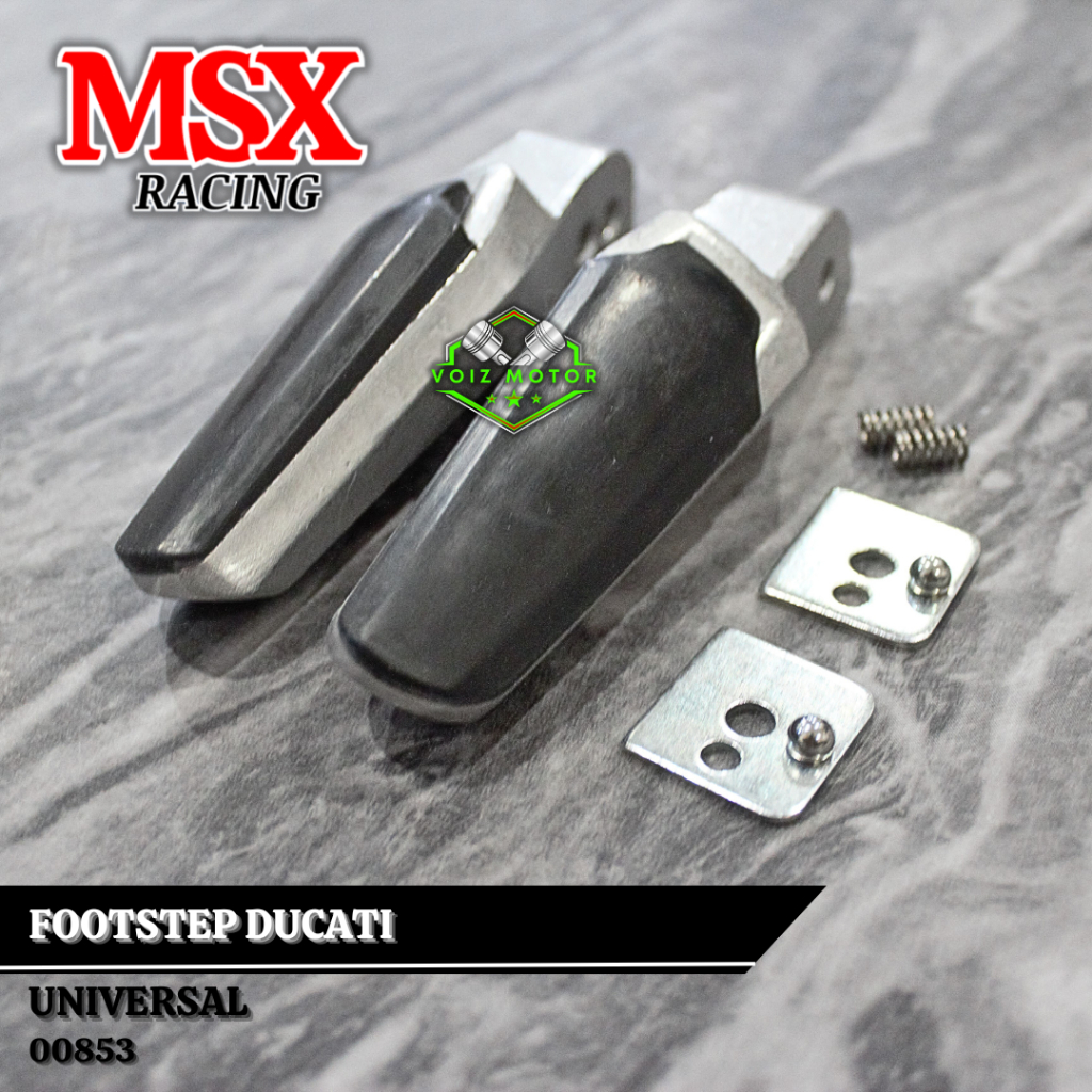 Footstep Ducati MSX Ducati Rear Footrest Pair of Foot Steps Bastep ...