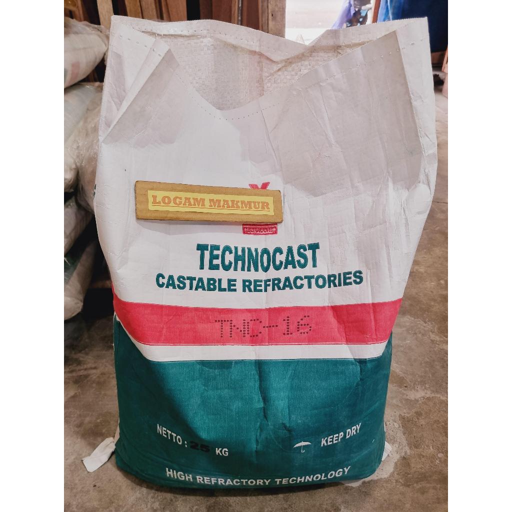 FIRE RESISTANT CAST CEMENT (CASTABLE TNC 16) - TEMPERATURE 1500 ...