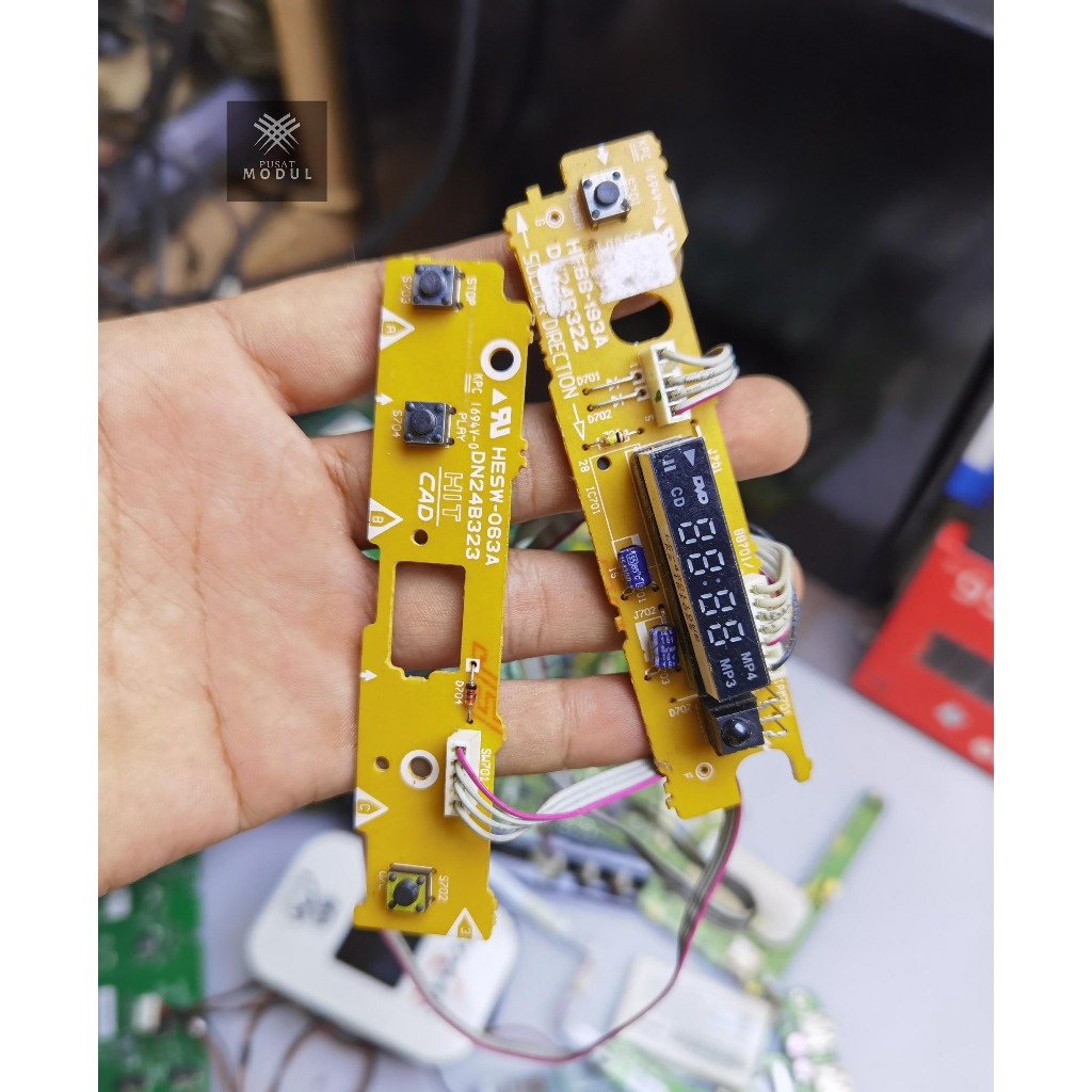 TOMBOL Polytron DTIB dvd button board / DTIB / HESW-063A polytron dvd ...