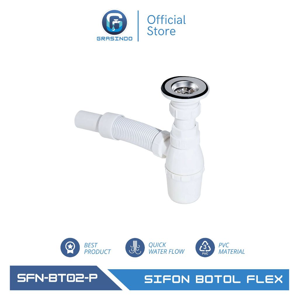 PVC Bottle Siphon Set / Afur Sink Water Drain - Fiorentino | Shopee ...
