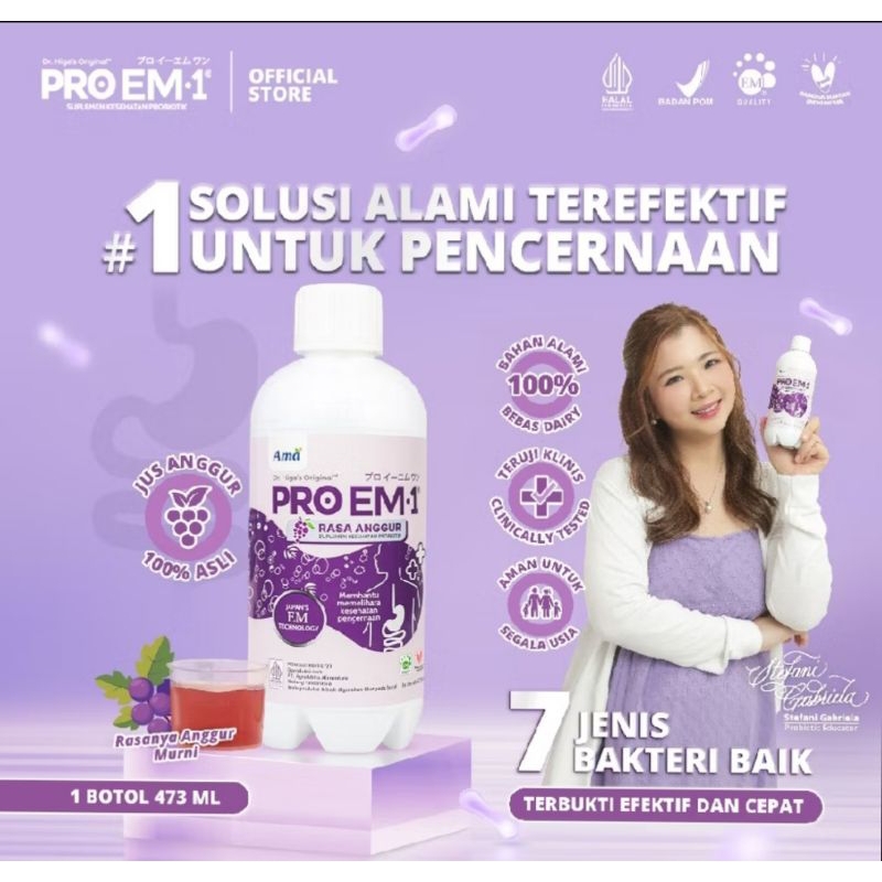 Probiotic proem1-pro em 1-gugar-original-probiotic for children-adults ...