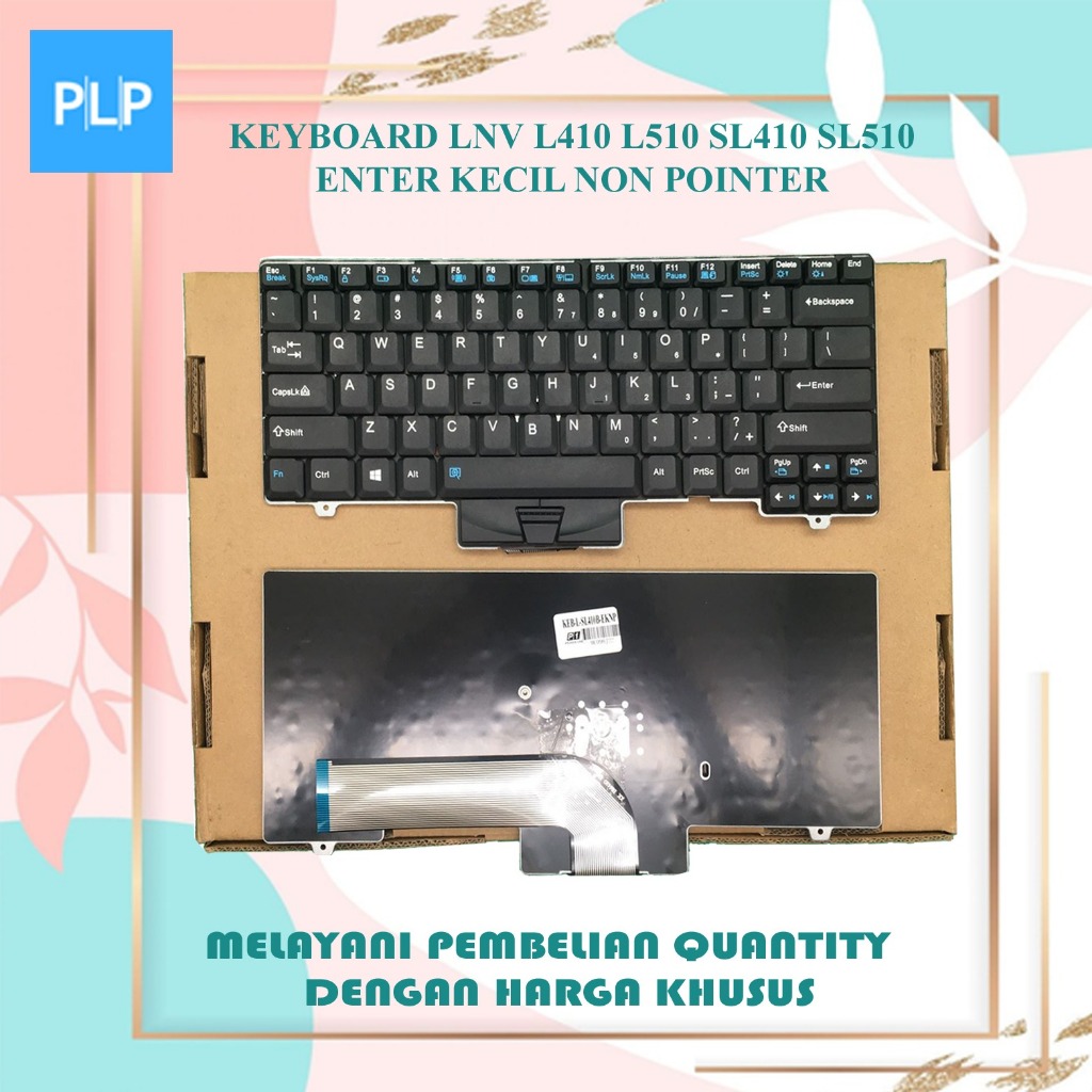 Lenovo L410 L510 SL510 SL410 Keyboard Small Black Enter | Shopee Malaysia