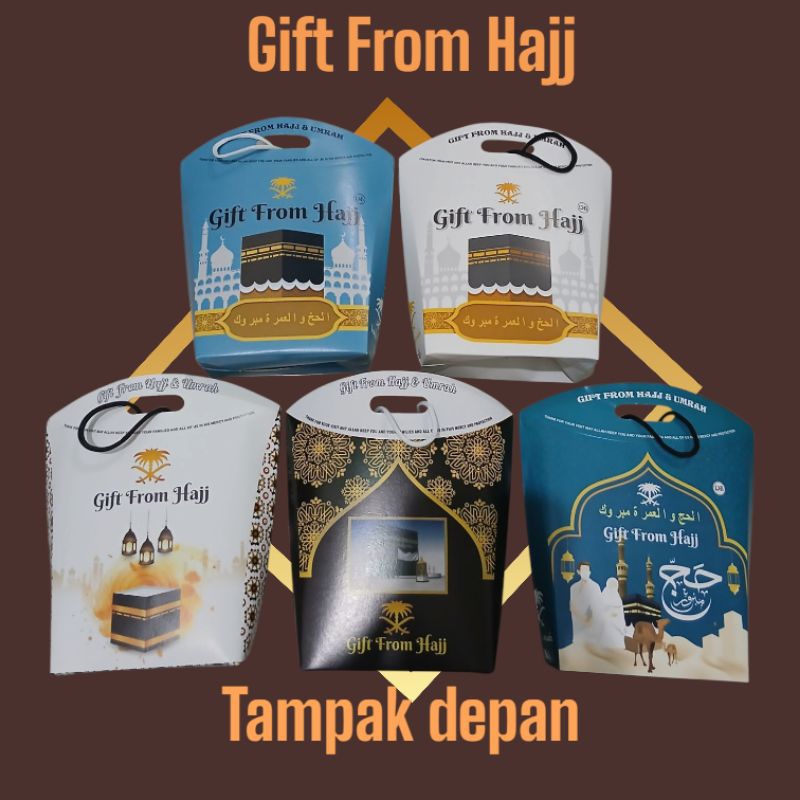 Gift Box From Hajj 1 pk Contents 50 pcs l Hajj Souvenir Packaging Box ...