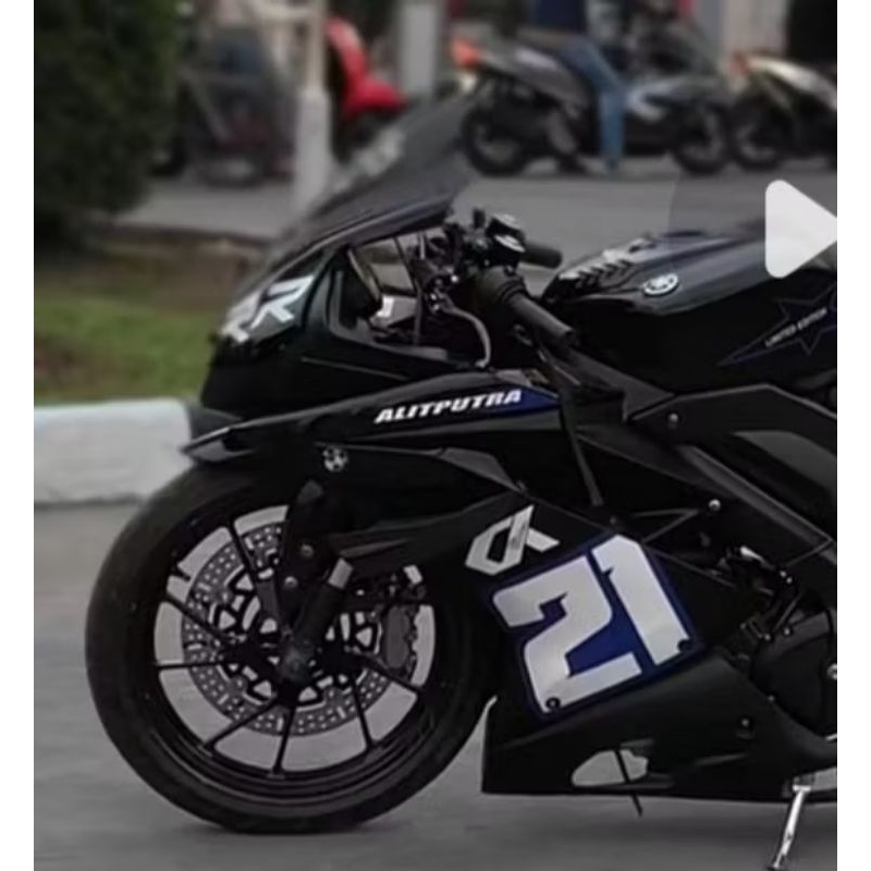 R15 Fairing Sticker / Big Number Sticker / R15 V2 Racing Number Sticker ...