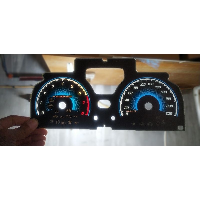 Nissan grand Livina L11 custom speedometer panel | Shopee Malaysia