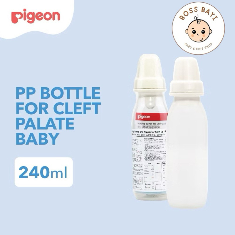 PIGEON Bottle PP Cleft Palate Baby / Cleft Lip Baby Pacifier Bottle ...