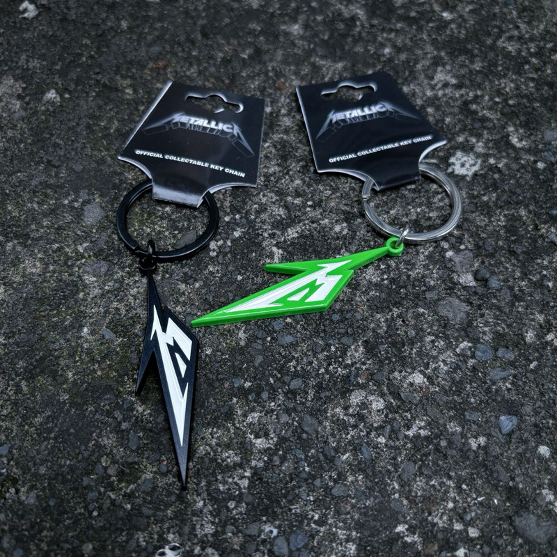 Official Metallica - M Logo Keychain | Shopee Malaysia