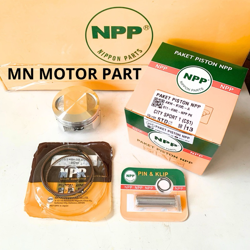 Piston Kit Package Piston CS1 City Sport 1 Sonic 125 OS STD 50 100 150 ...