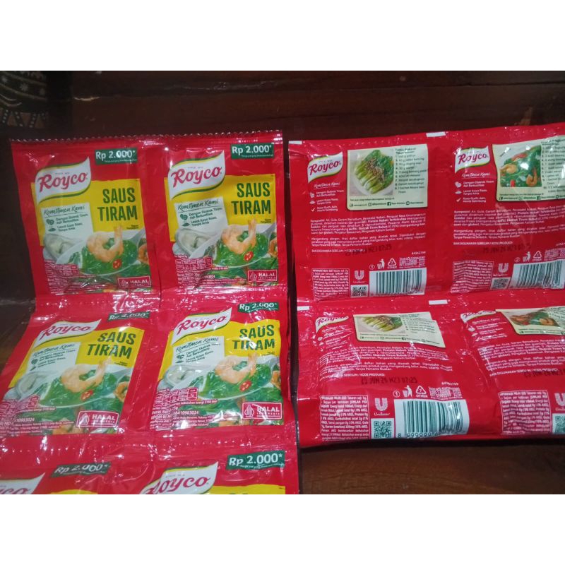 Royco Oyster Sauce Sachet - Sachet Renceng Packaging 25 g x 10 pcs ...