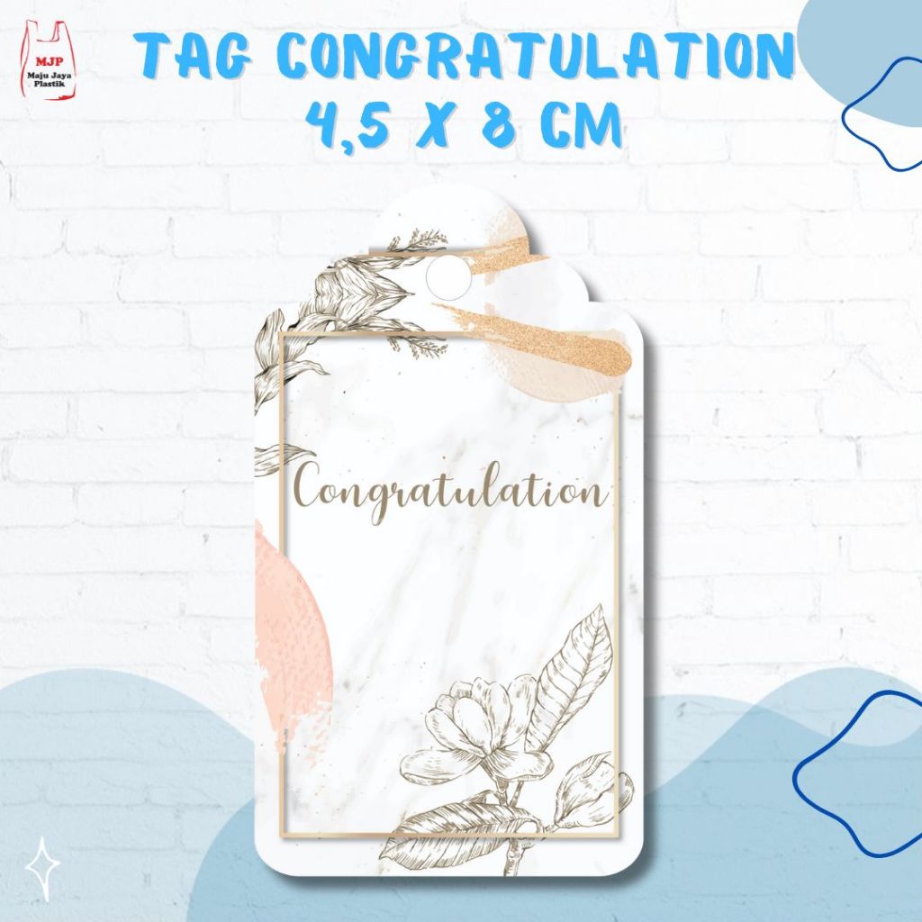 Hang Tag Congratulations Graduation Happy Graduation | Shopee Malaysia