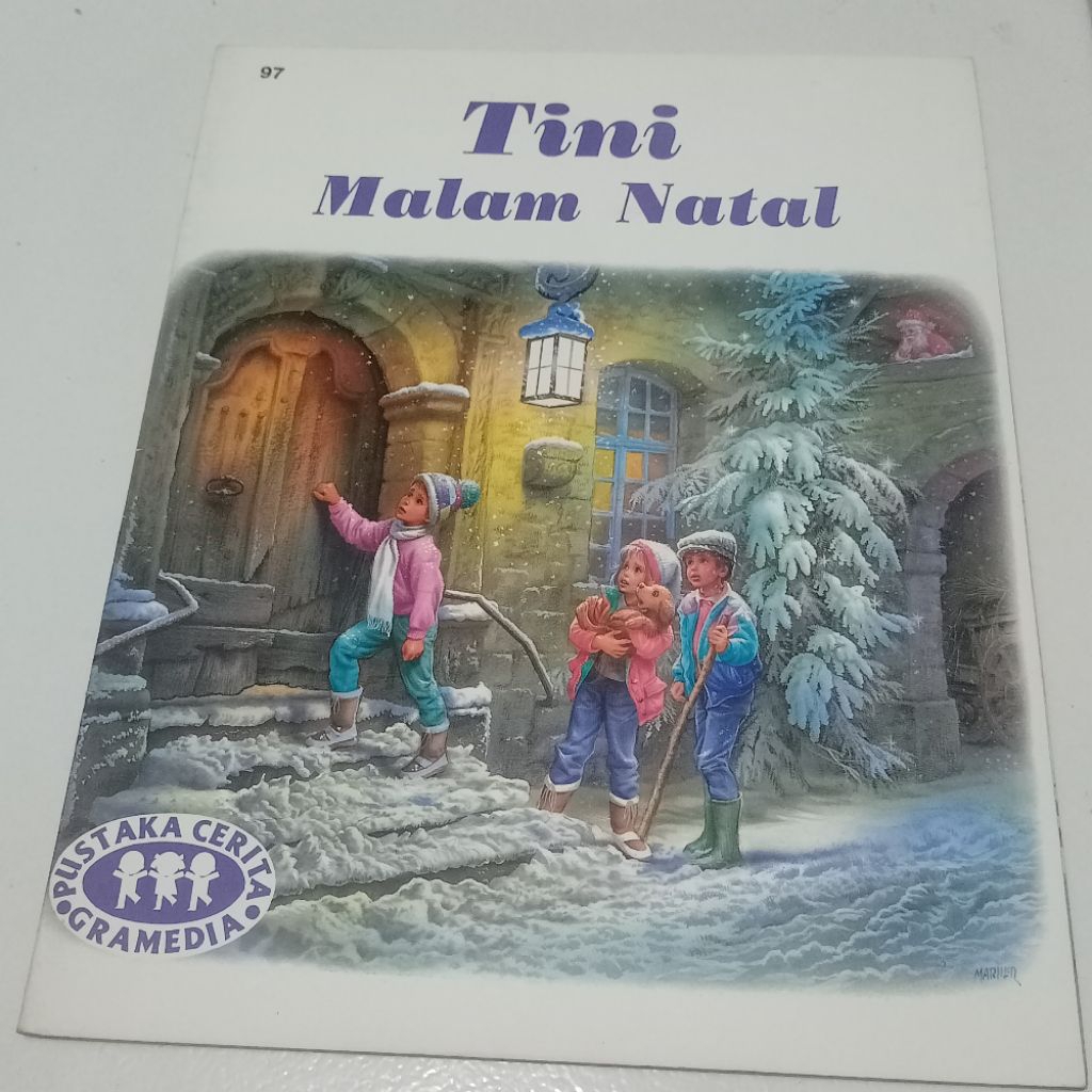 Original Rare Gramedia Tini Story Library Series Children's Story Book ...