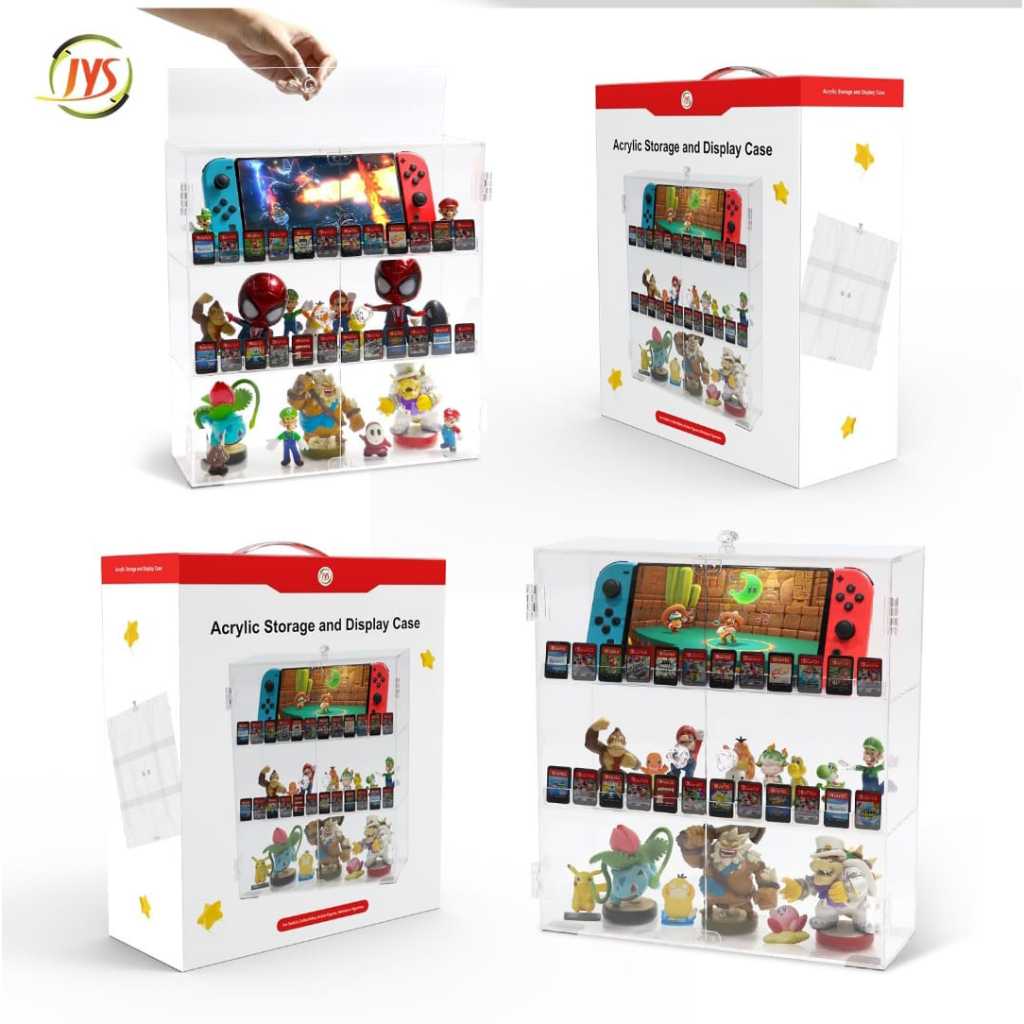 Display Case Acrylic Storage For Nintendo Switch 2 NS2 Switch2 V1 V2 ...