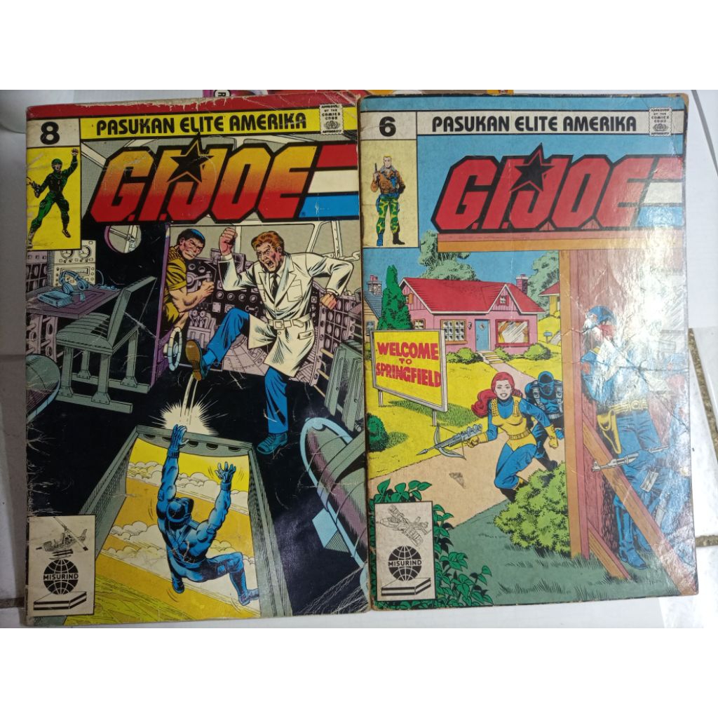 Rare Comic American Elite Troop GI Joe | Shopee Malaysia