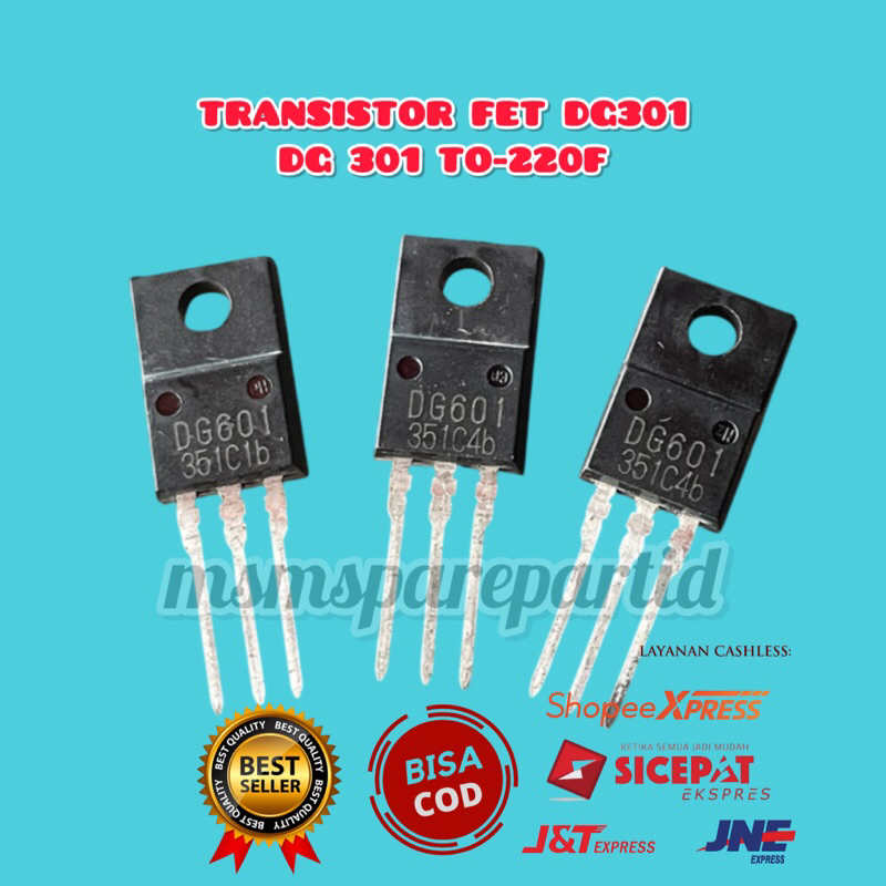 TRANSISTOR FETZOO DG301 DG 301 TO-220F | Shopee Malaysia