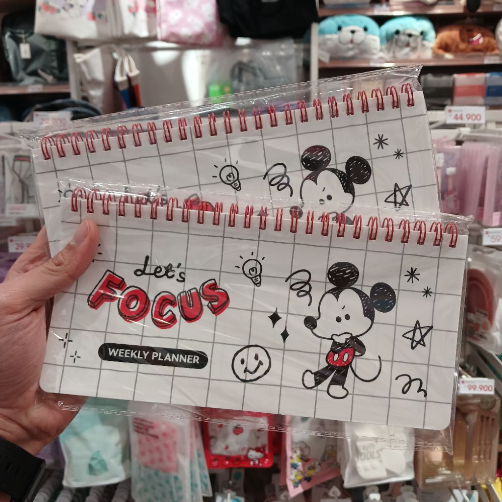 Miniso Disney Marvelous Mickey Collection PP Weekly Planner (60 Sheets ...