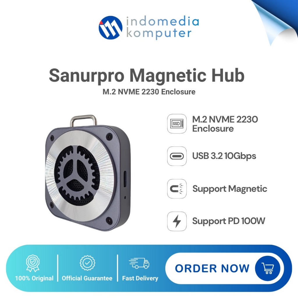 Magnetic Hub M.2 NVME 2230 Enclosure Magnetic M.2 NVME 2230 Enclosure ...