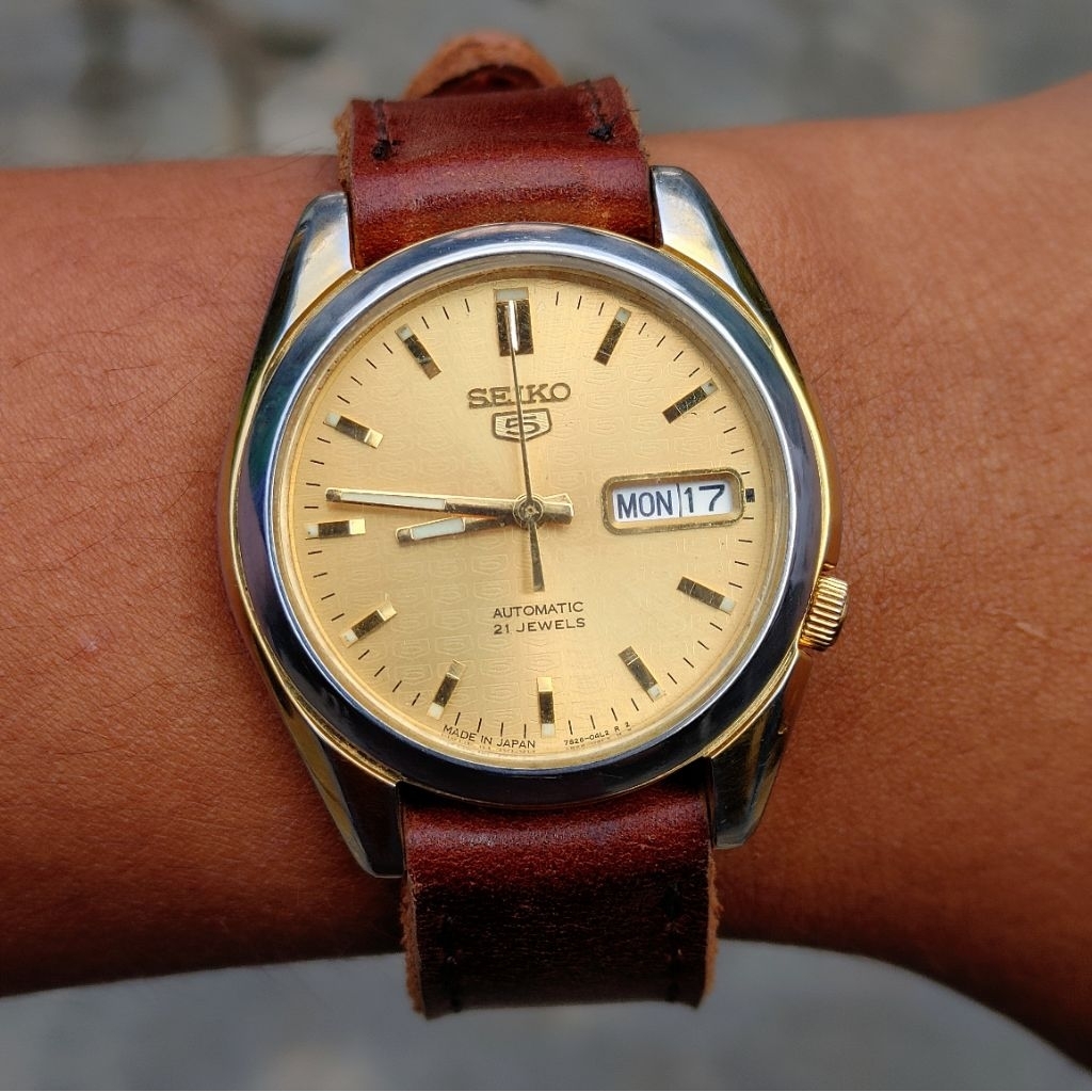 Original seiko 5 automatic SNK366K1 watch | Shopee Malaysia