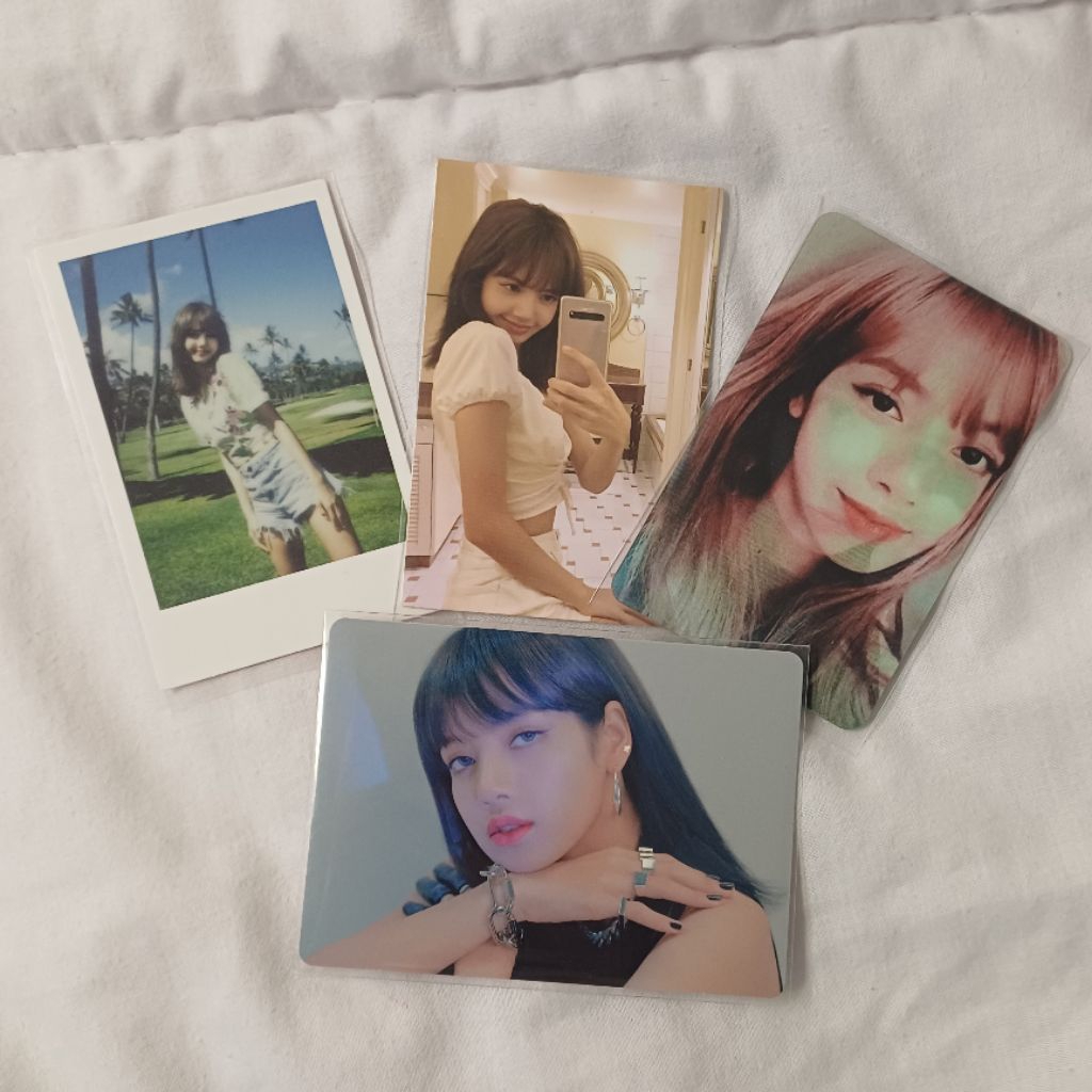 LISA blackpink rare photocard pc poca lenti lerticular iya in your area ...