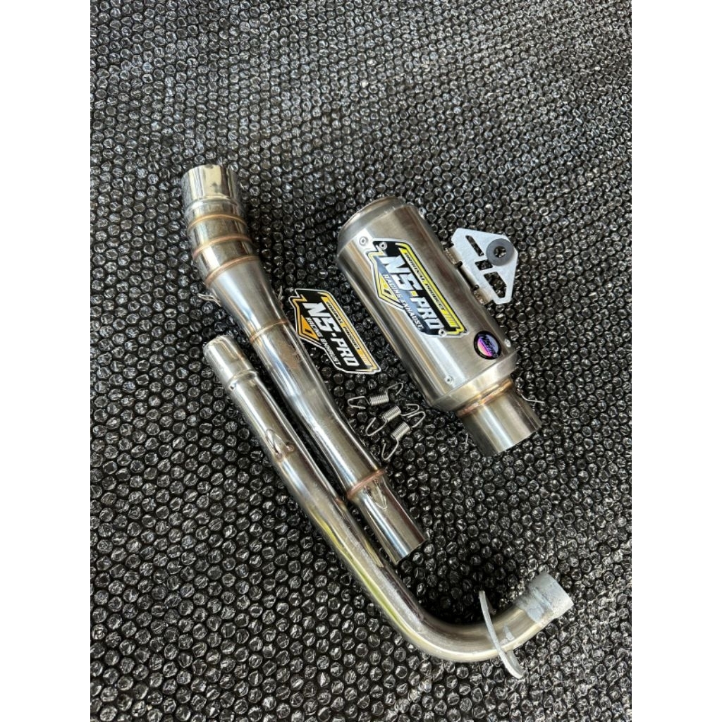 Racing exhaust NS-pro gp1 p15cm pnp duck jupiter vega supra smash ...