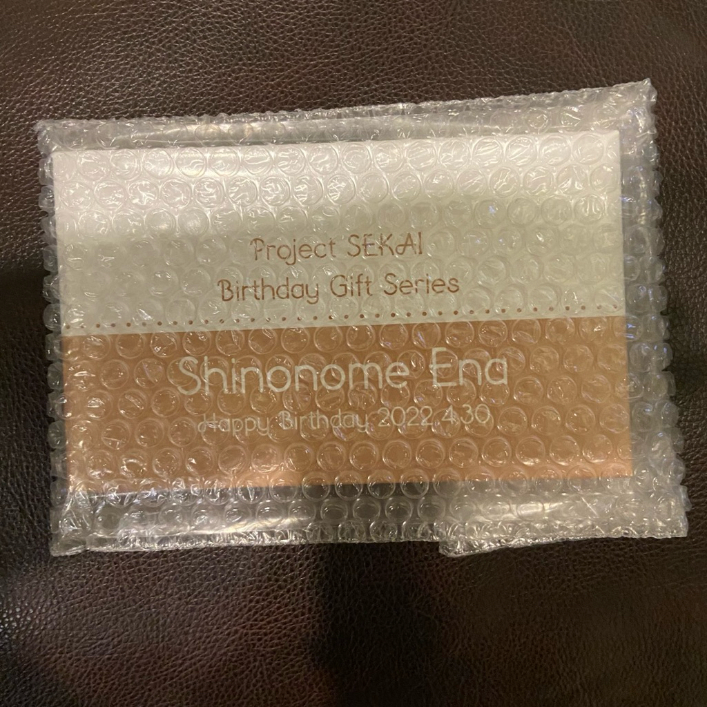 Sekai project proseka niigo ena shinonome birthday gift 2022 | Shopee ...