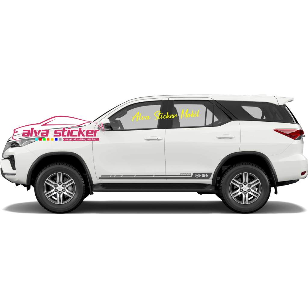 Fortuner Stickers Old/New Toyota Fortuner Car List Stickers Can Cut ...