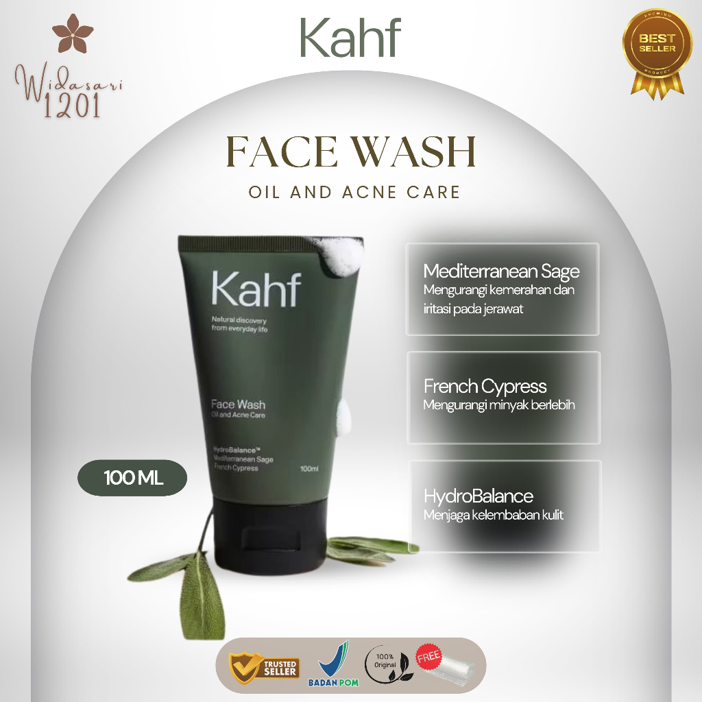 Kahf Oil and Acne Care Face Wash 100 ml | Shopee Malaysia
