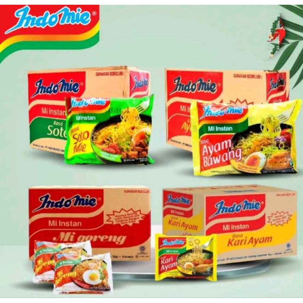INDOMIE ALL FLAVOR VARIANTS 1DUS CONTAINS 40 PCS MURAHH | Shopee Malaysia