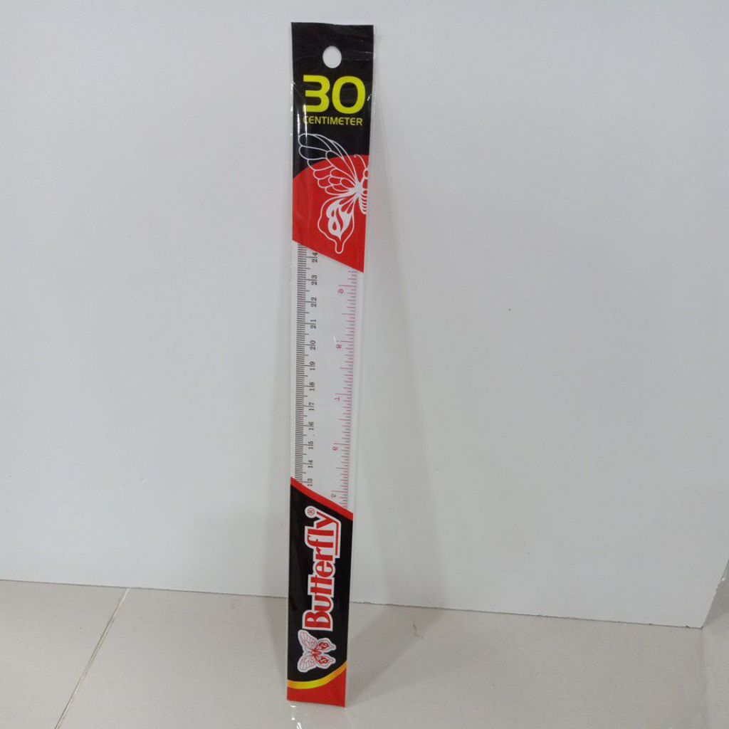 Butterfly Ruler Size 30cm | Shopee Malaysia